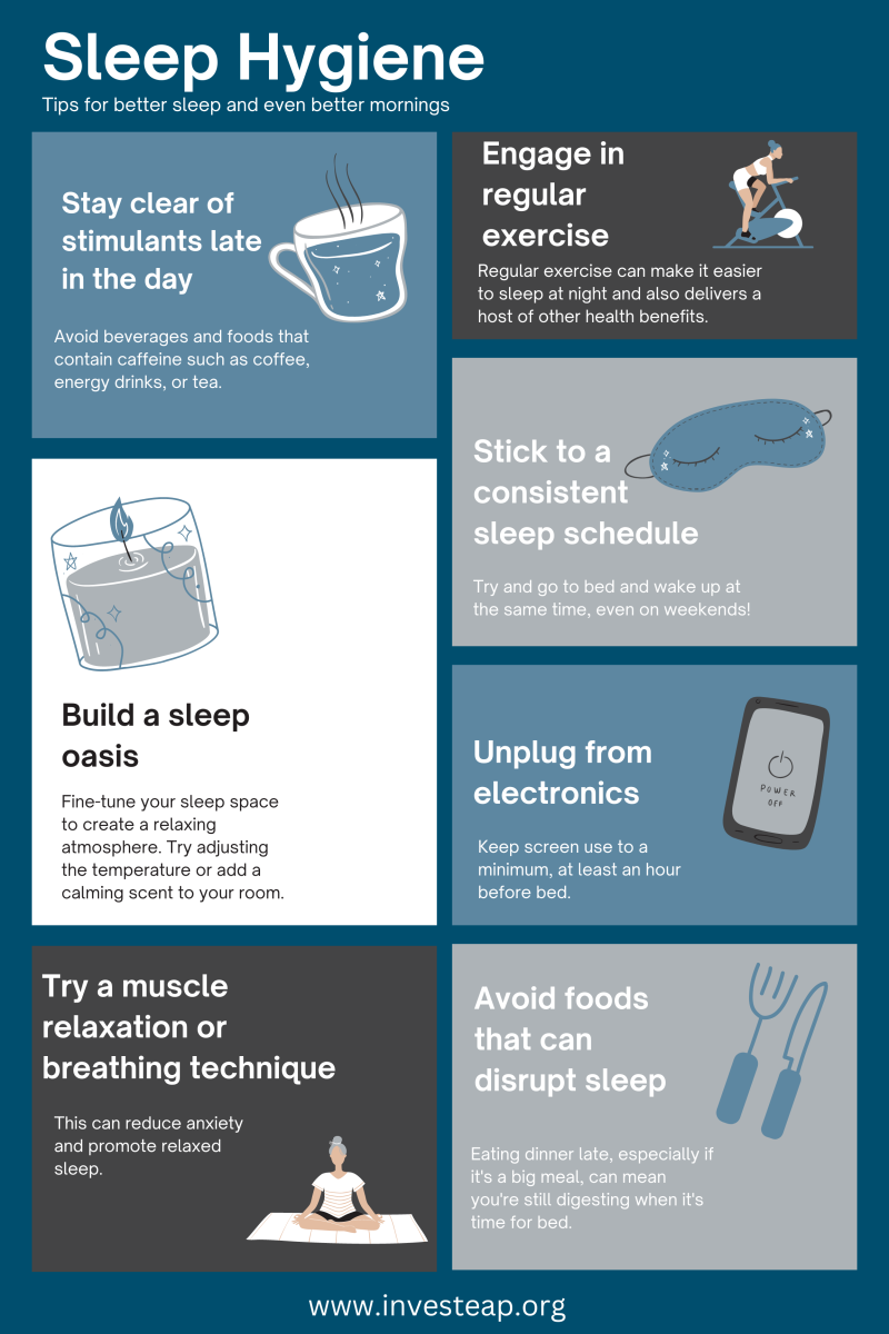 INFOGRAPHICS ON BETTER SLEEP | Invest EAP